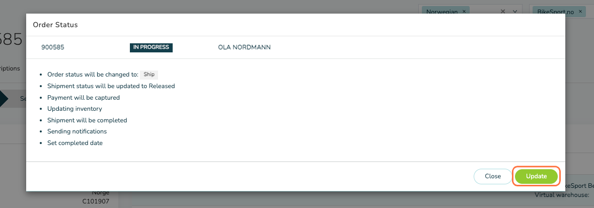 Getting started with orderprocessing and workflows – Omnium