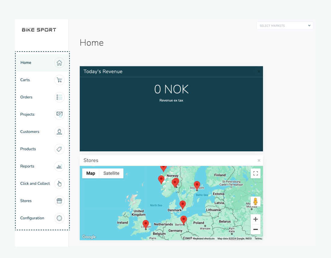 Customize Navigation – Omnium